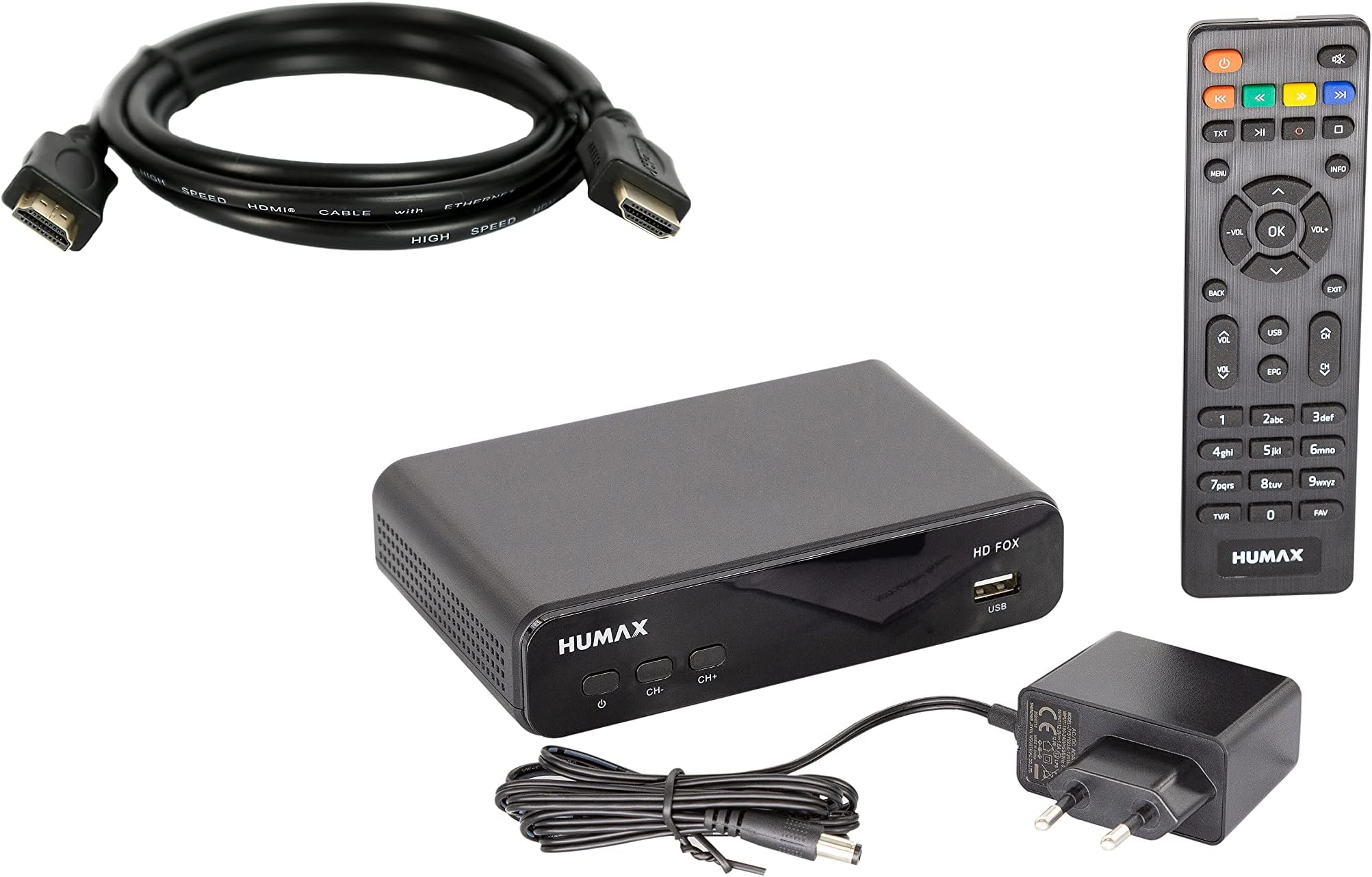 Humax Digital HD Fox digitaler HD Satellitenreceiver mit 1TB Festplatte ...