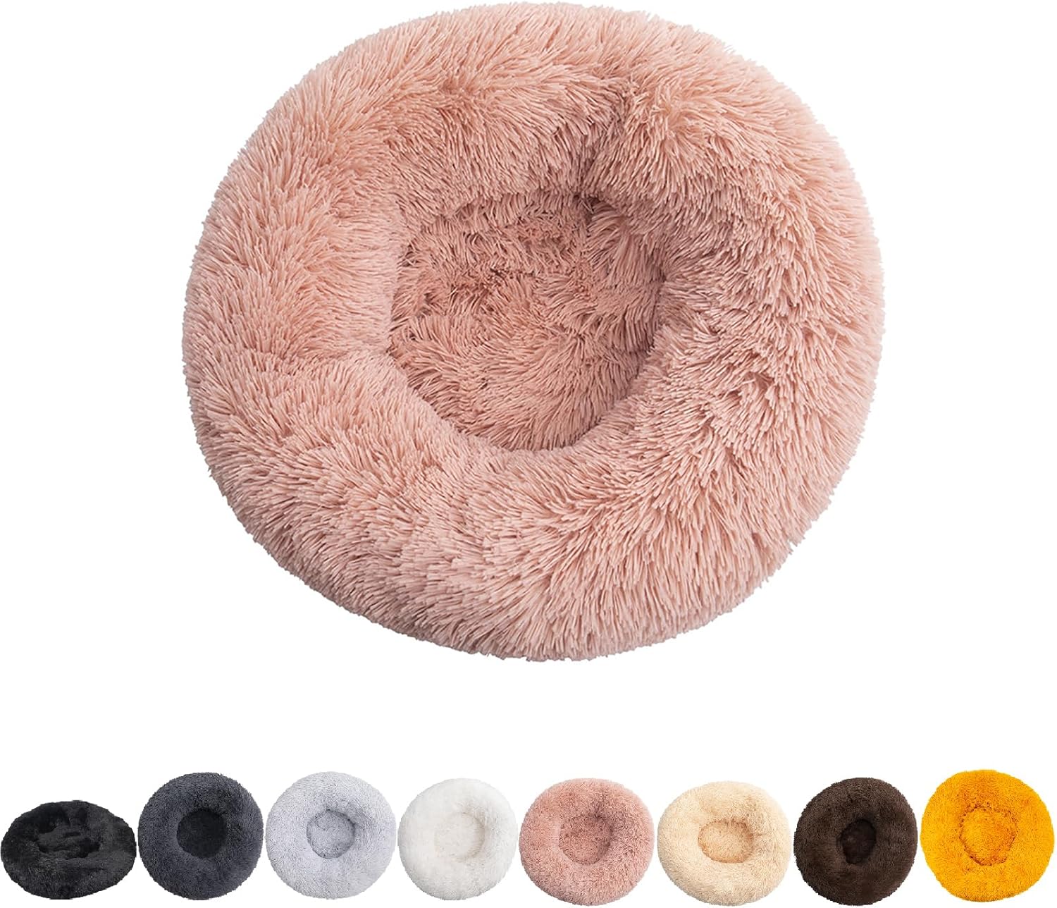 Amazon.com : Mr Fluffy Friend Original Calming Pet Bed, Warm Plush ...