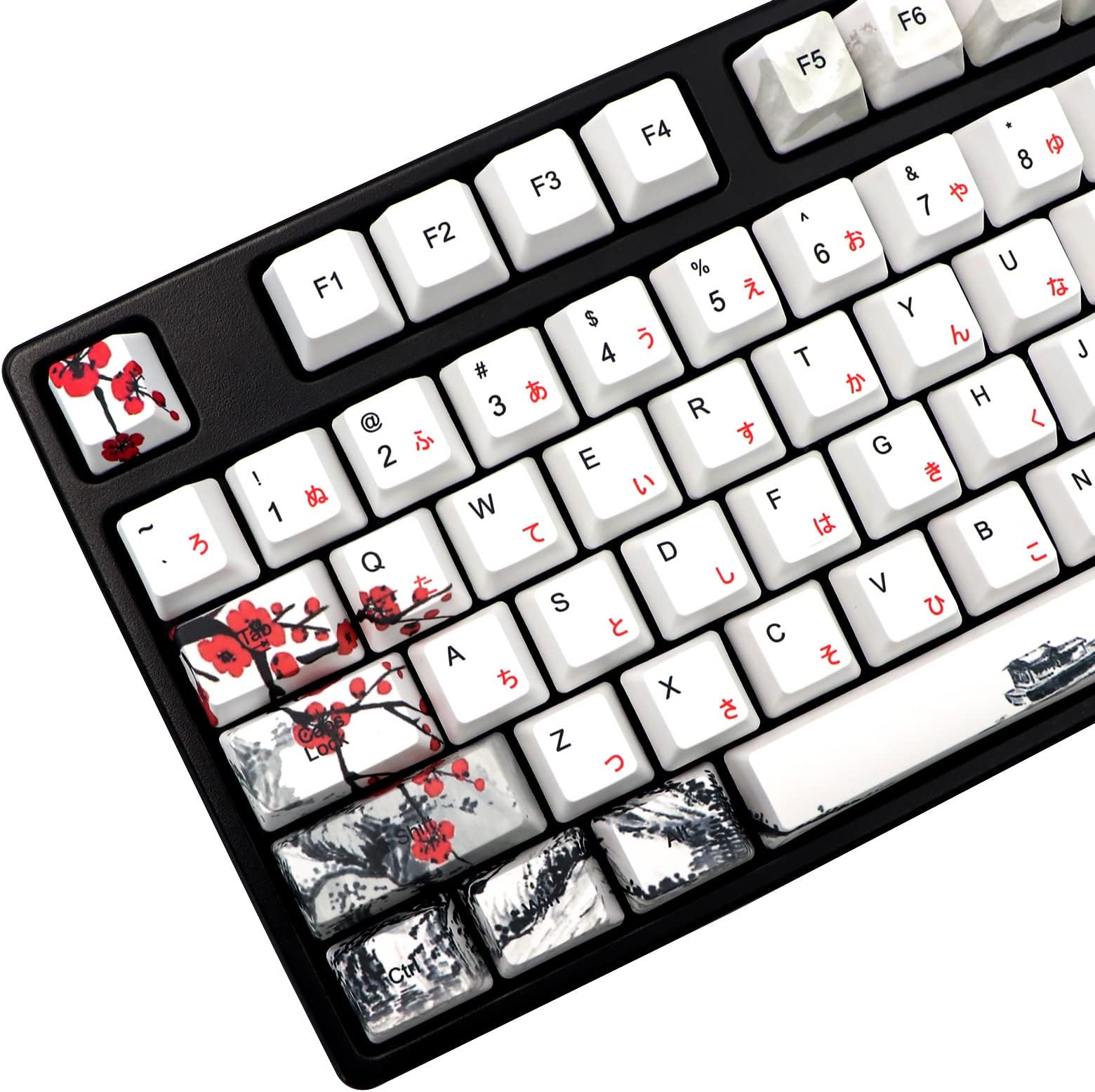 JSJT Plum Blossom Keycaps 135 Teclas Japonesas Keycaps Pbt Custom ...