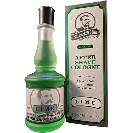 Amazon.com: Colonel Ichabod Conk Lime After Shave Cologne 4 Fl. Oz ...