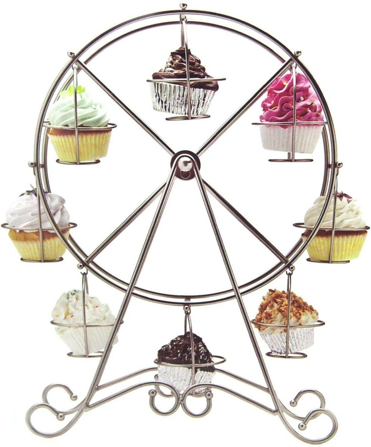 Amazon.com | Metal Wire Cupcake Holder Stand Table Centerpiece: Cupcake ...