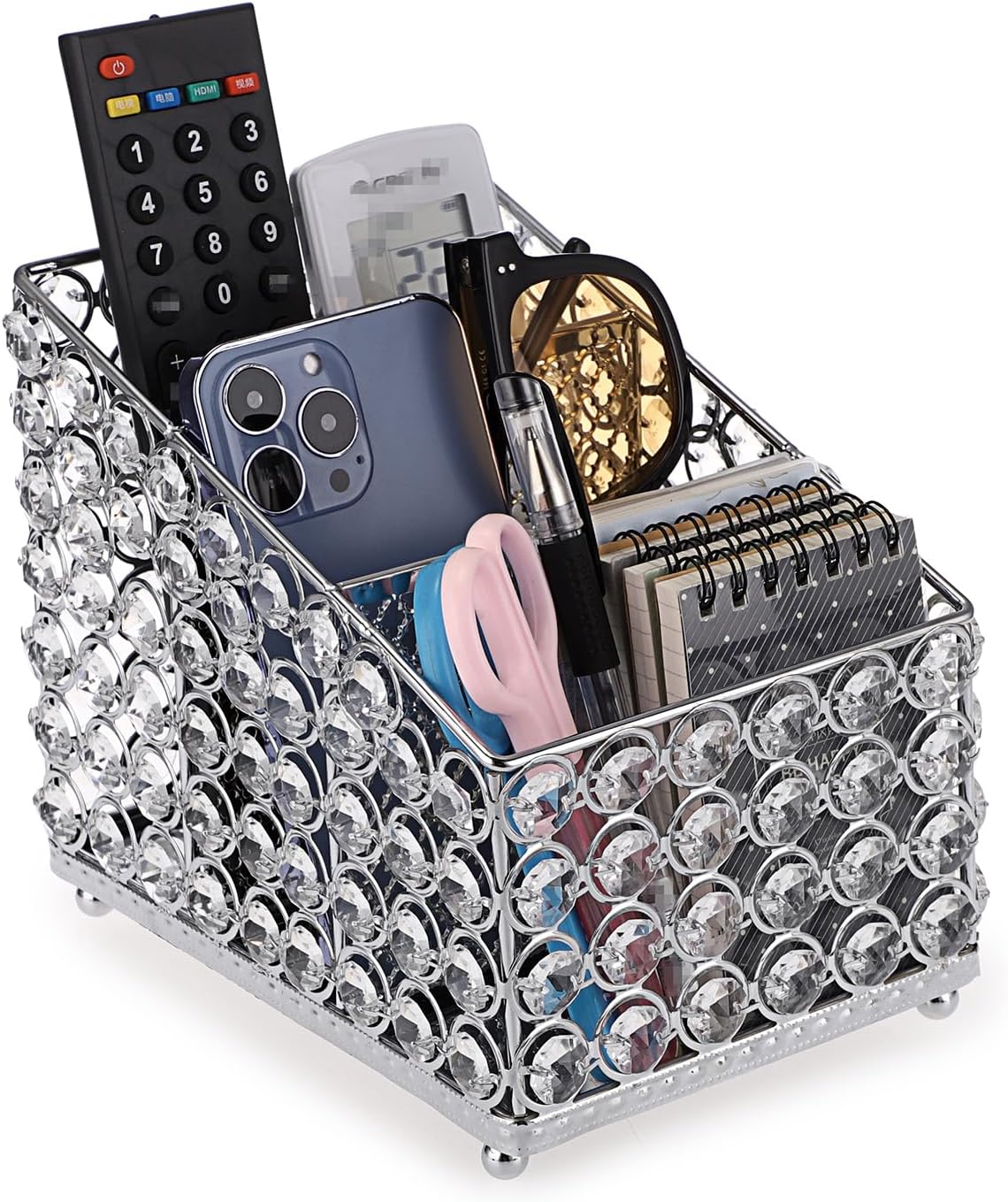 Amazon.com: Sumnacon Remote Control Holder Crystal Remote Holder for ...