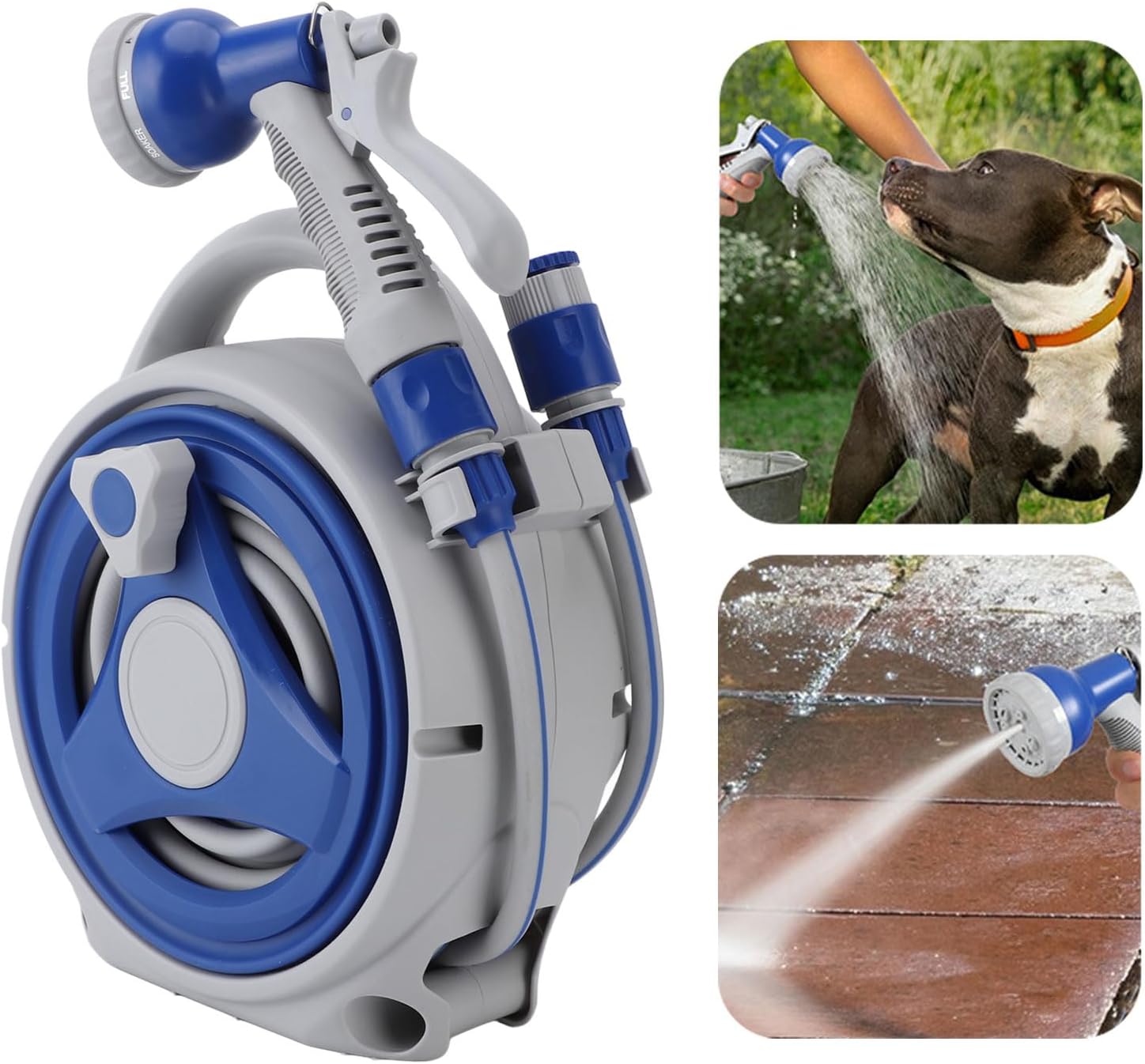 Retractable Garden Watering Hose Reel, Simple Design and Easy to ...