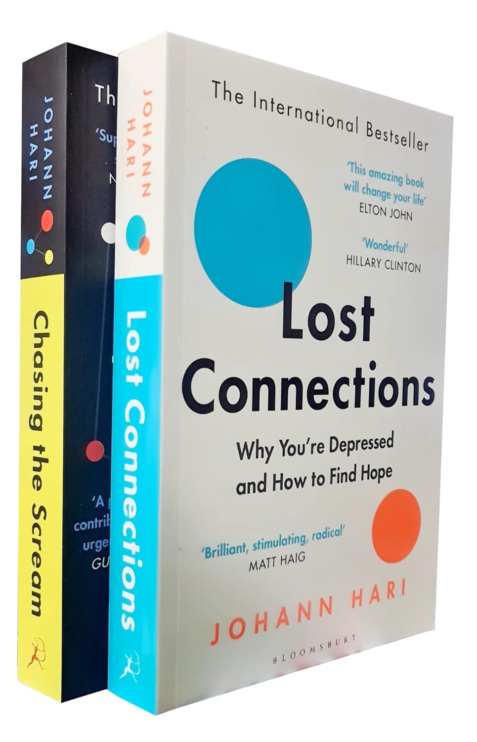Johann Hari Collection 2 Books Set (Chasing the Scream, Lost Connections): Amazon.co.uk ...