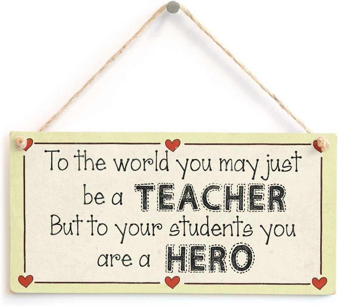 Amazon.com: Meijiafei to The World You May just be a Teacher but to ...