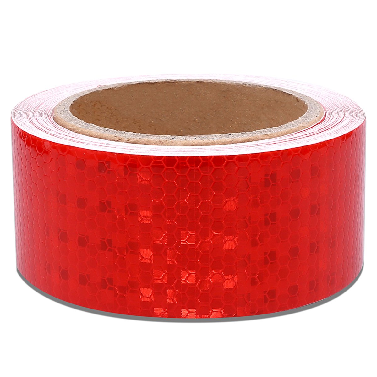 Snapklik.com : AISEY 2 X 30 Feet Reflective Safety Tape Red Hazard ...