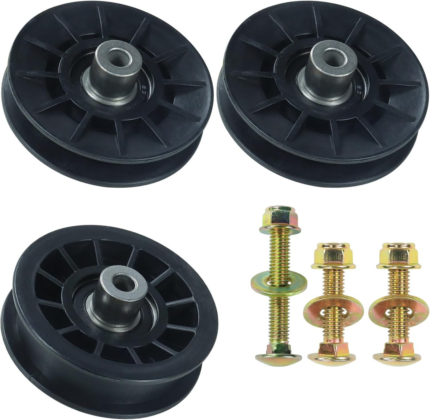 Amazon.com: BOSFLAG 2 Pack 532194326 Pulley with 532194327 Pulley ...
