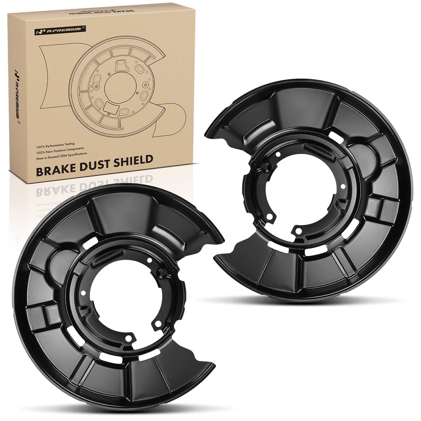 Bmw Brake Dust Cover A-Pemium Ea Side Bake Dust Shield Compatible With ...