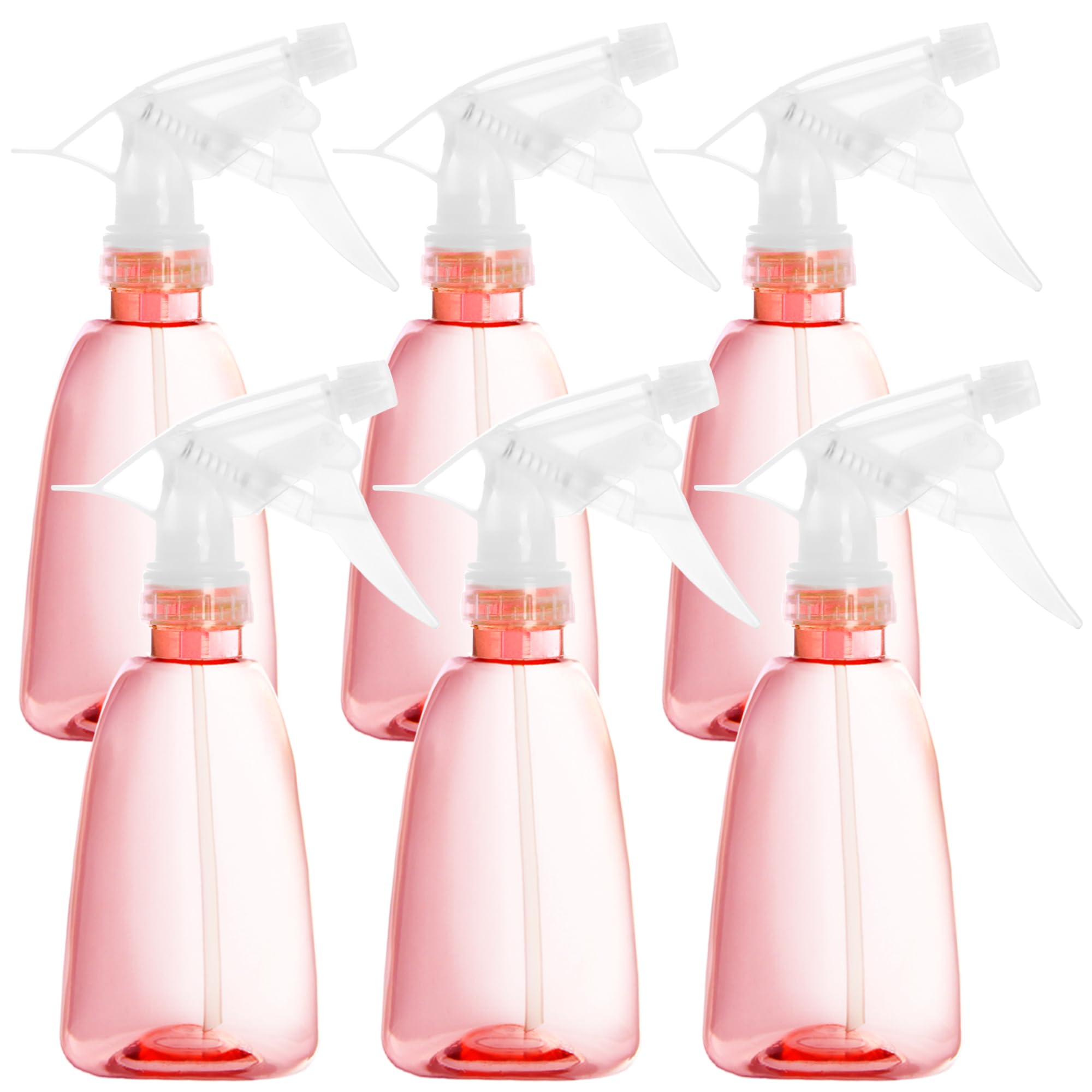 Amazon.com: Youngever 6 Pack 12 Ounce Empty Plastic Spray Bottles, Spray Bottles for Hair and ...