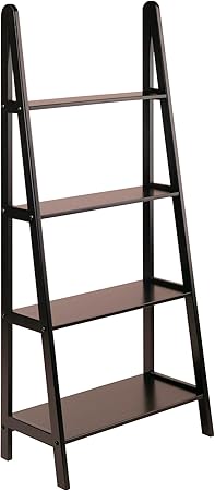 Amazon.com: Winsome Beech Wood 4-Tier A-Frame Shelf, Dark Espresso ...