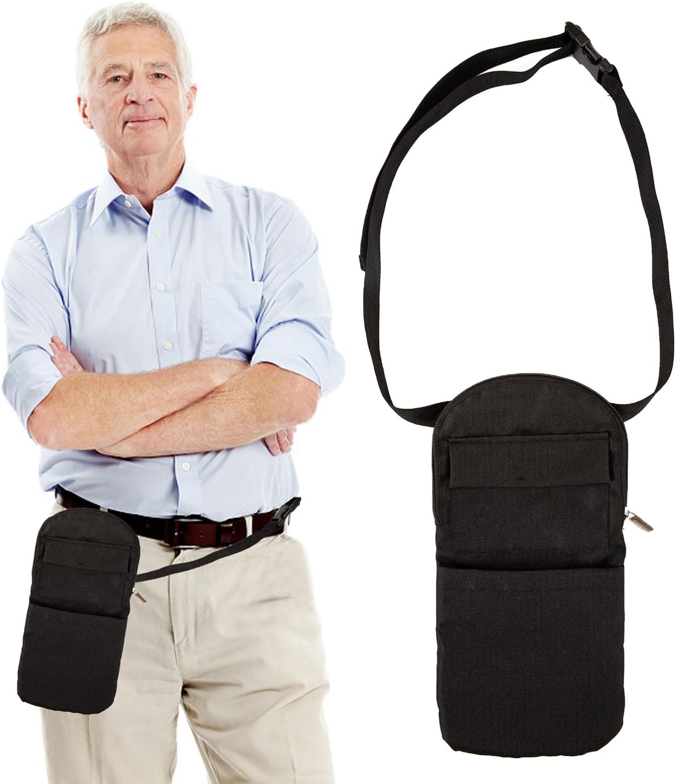 Amazon.com: Urine Drainage Bag Holder, Catheter Bag Covers with ...