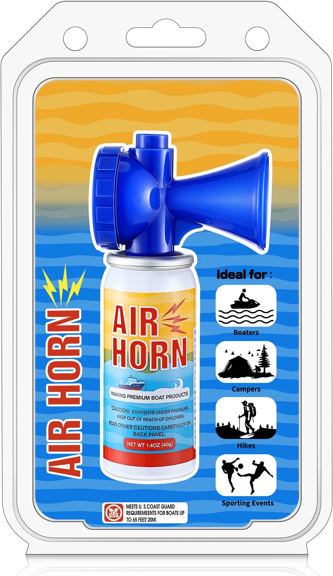 Amazon.com: JLP Compatible With Premium Air Horn Handheld Canister-Very ...