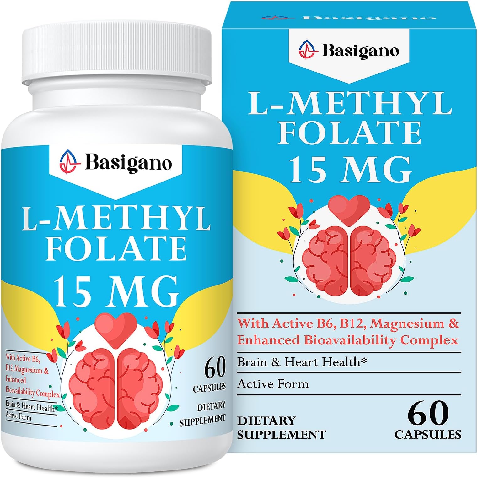 Amazon.com: Nature's Truth L Methylfolate 15mg | 60 Capsules | Non-GMO ...