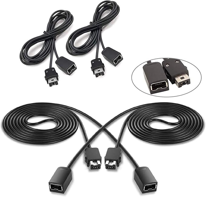 Amazon.com: NES Classic Controller Extension Cable 3M / 10ft (4-Pack ...