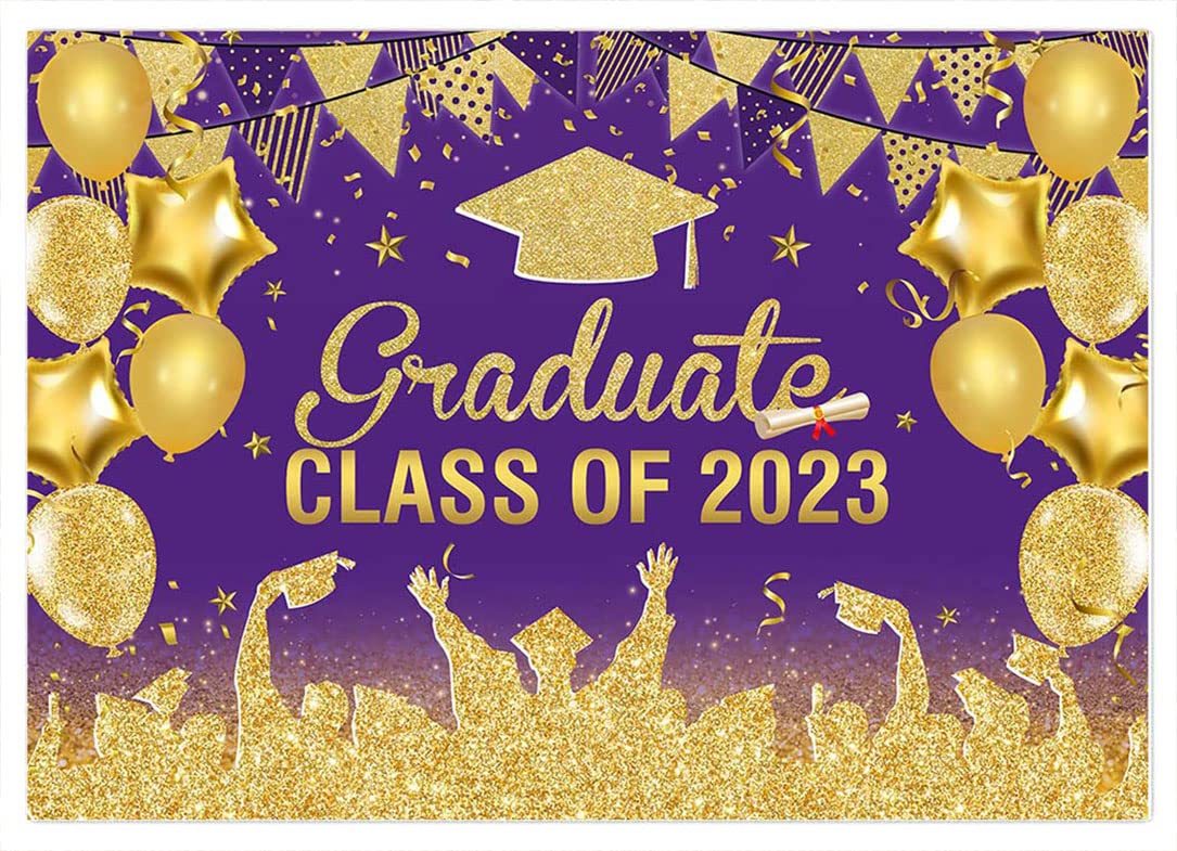 Purple Graduation Background
