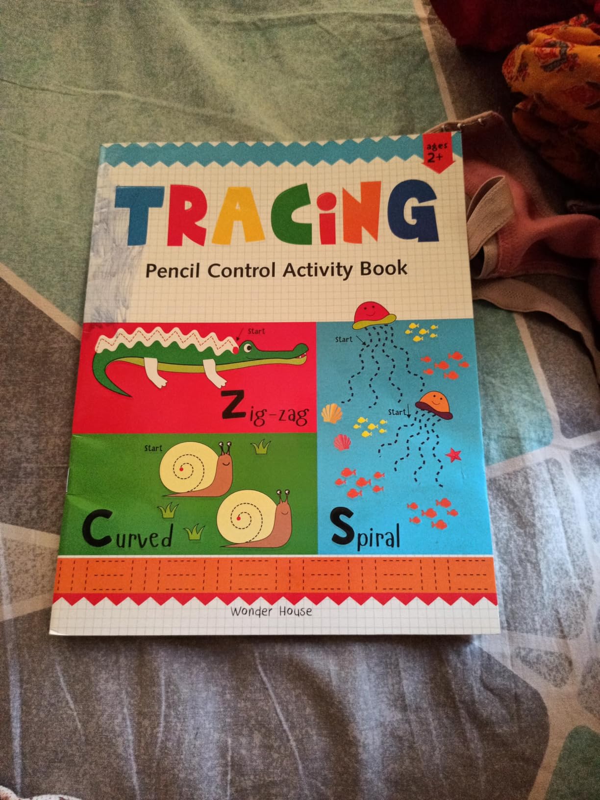 Preschool Activity Book: Tracing - Pencil Control Activity Book For ...
