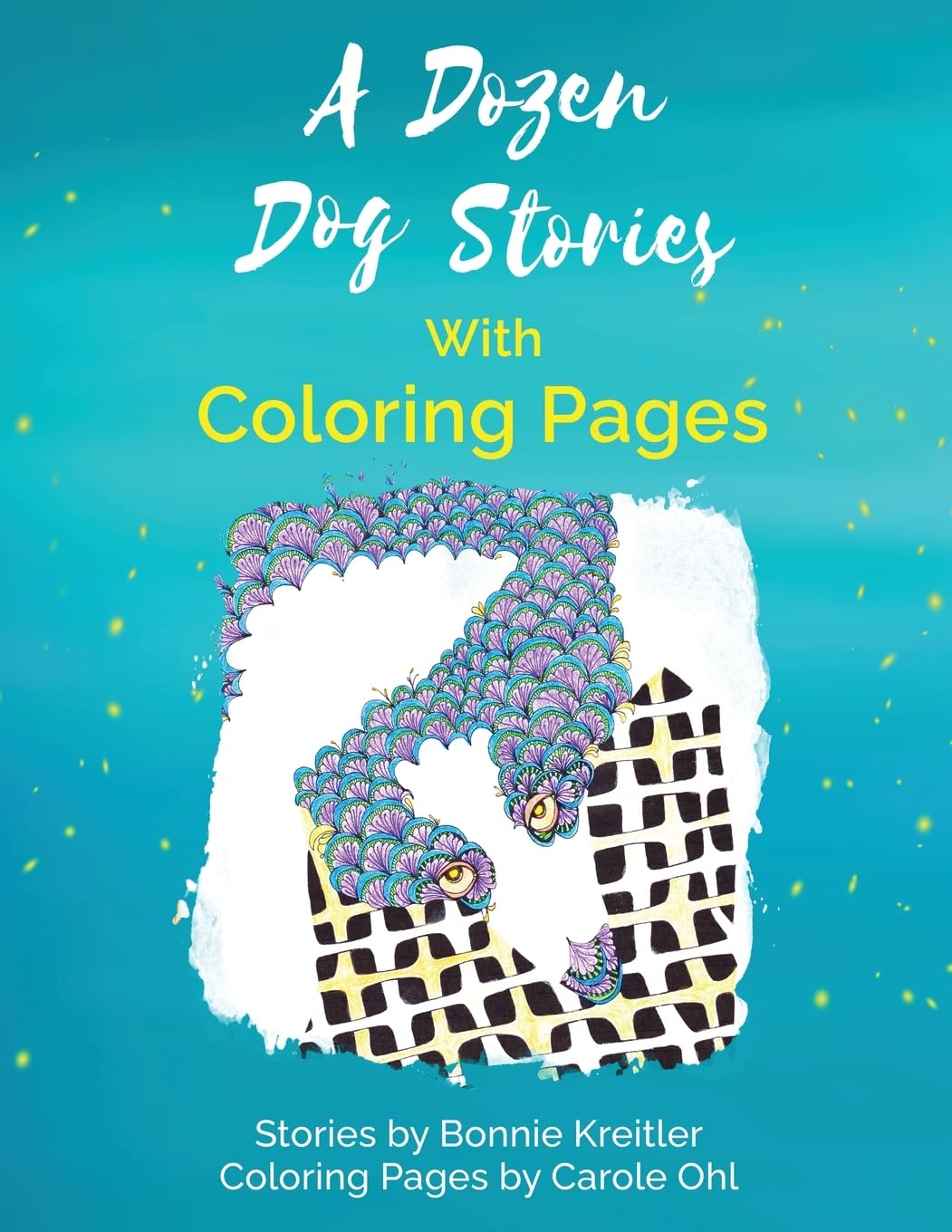 Amazon.com: A Dozen Dog Stories with Coloring Pages (Rambling Dog ...