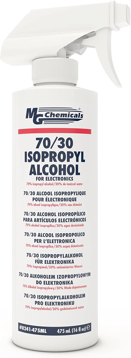 MG Chemicals - 8241-475ML 70/30 Isopropyl Alcohol for Electronics ...