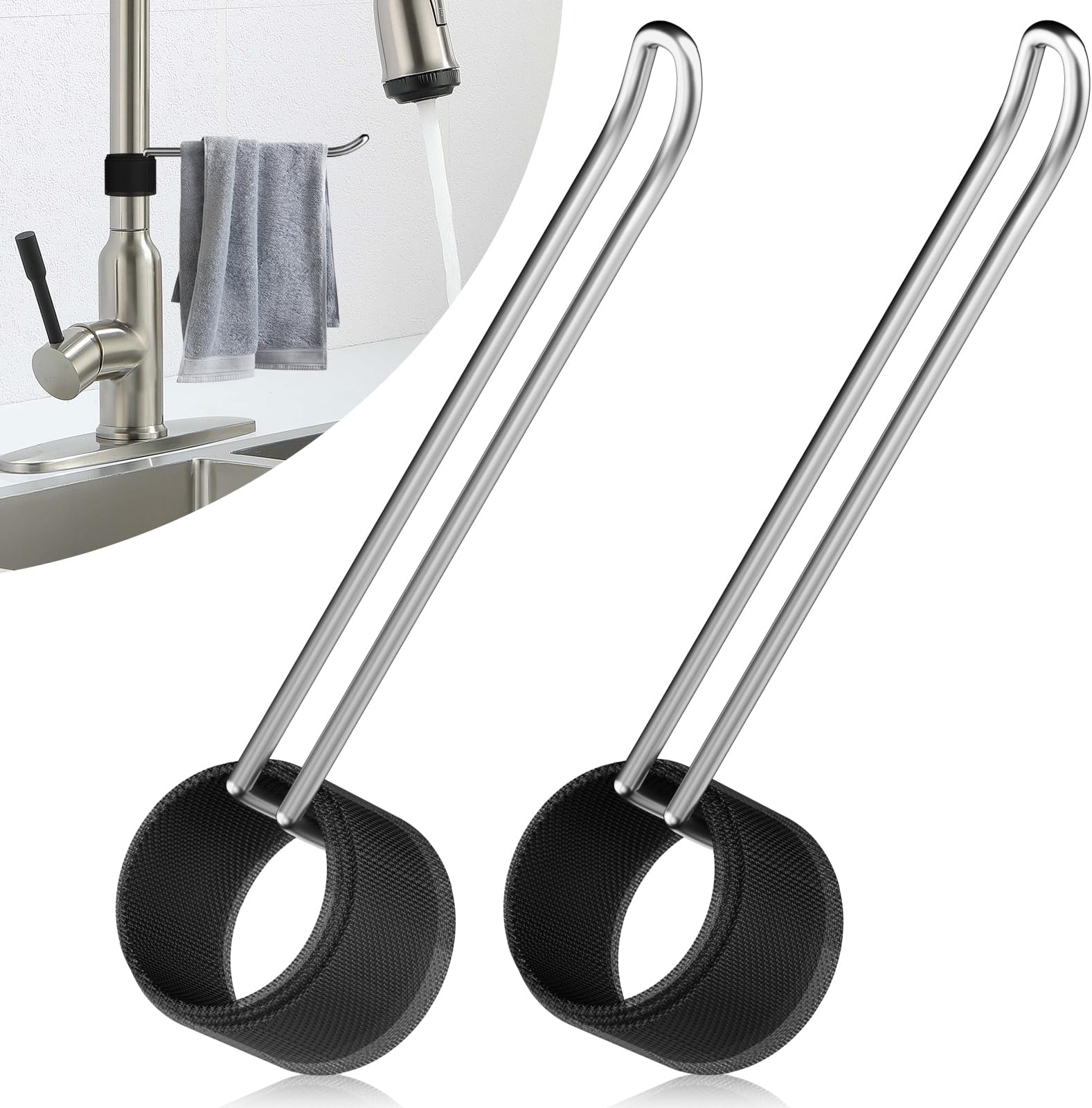 Amazon.com: Stylish and Functional Dish Towel Holder - Keep Your ...