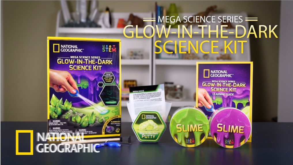 Watch NG MEGA Science Series Glow-in-the-Dark Science Kit on Amazon Live