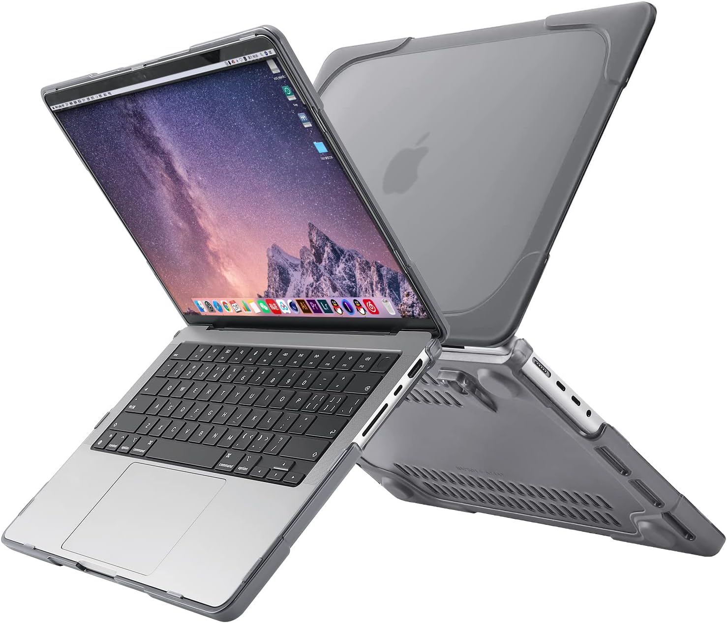 MOSISO Compatible with MacBook Pro 14 inch Case 2022 2021 Release A2442 ...