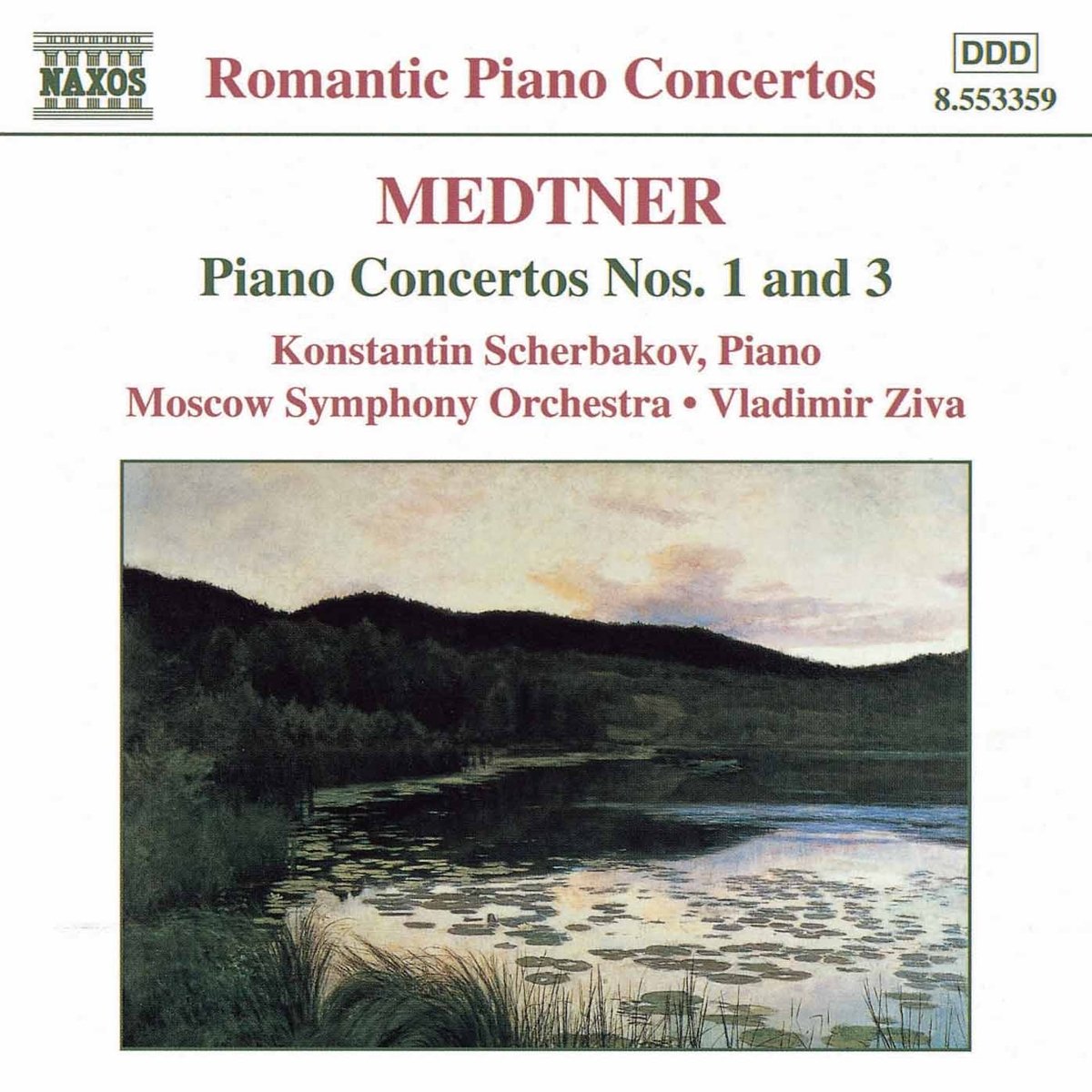 Medtner: Piano Concertos Nos 1 & 3: Medtner, Nikolay Karlovich: Amazon ...