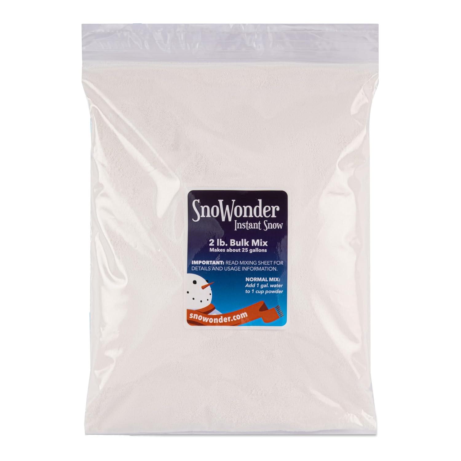 Buy SnoWonder Instant Snow - Mix Makes 25 Gallons of Snow Online at Low ...