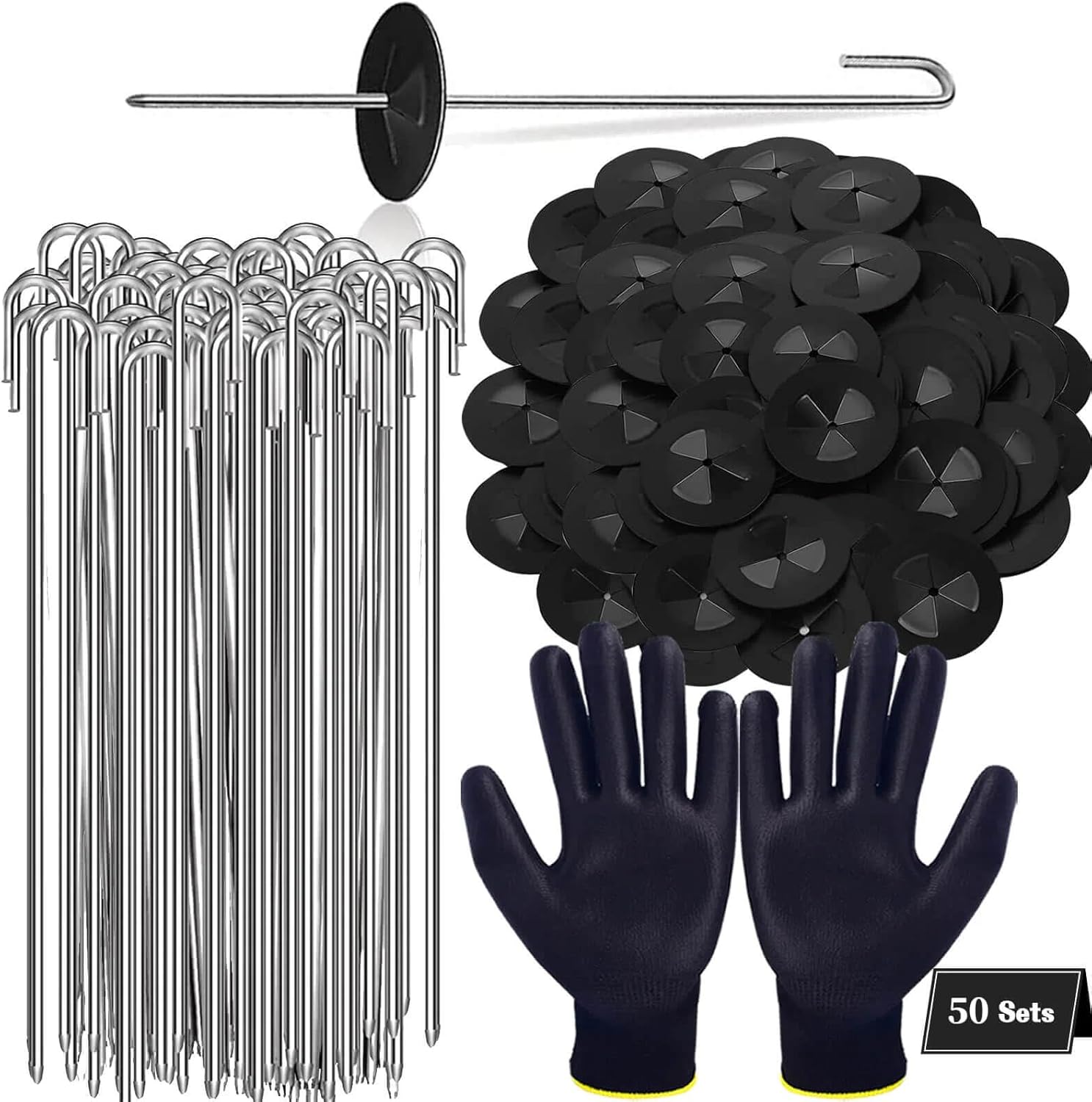Amazon.com : SUNMORN 50PCS Solar Panel Bird Guard Fastener Clips, 1PCS ...