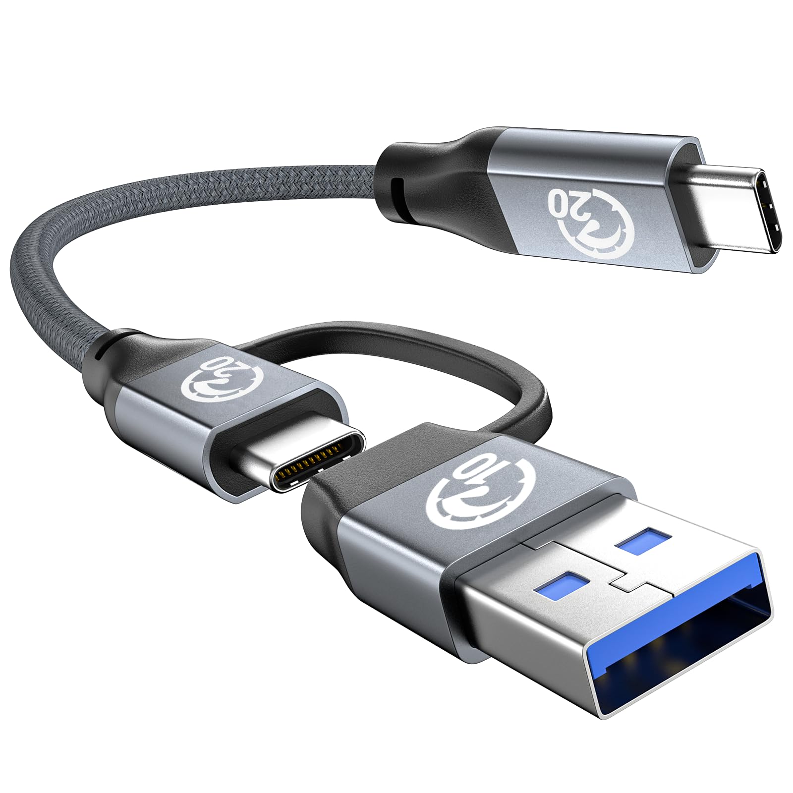 Amazon.com: UseBean USB C Cable 240W 0.6FT,USB 3.2 Gen2 Cable[PD Fast ...