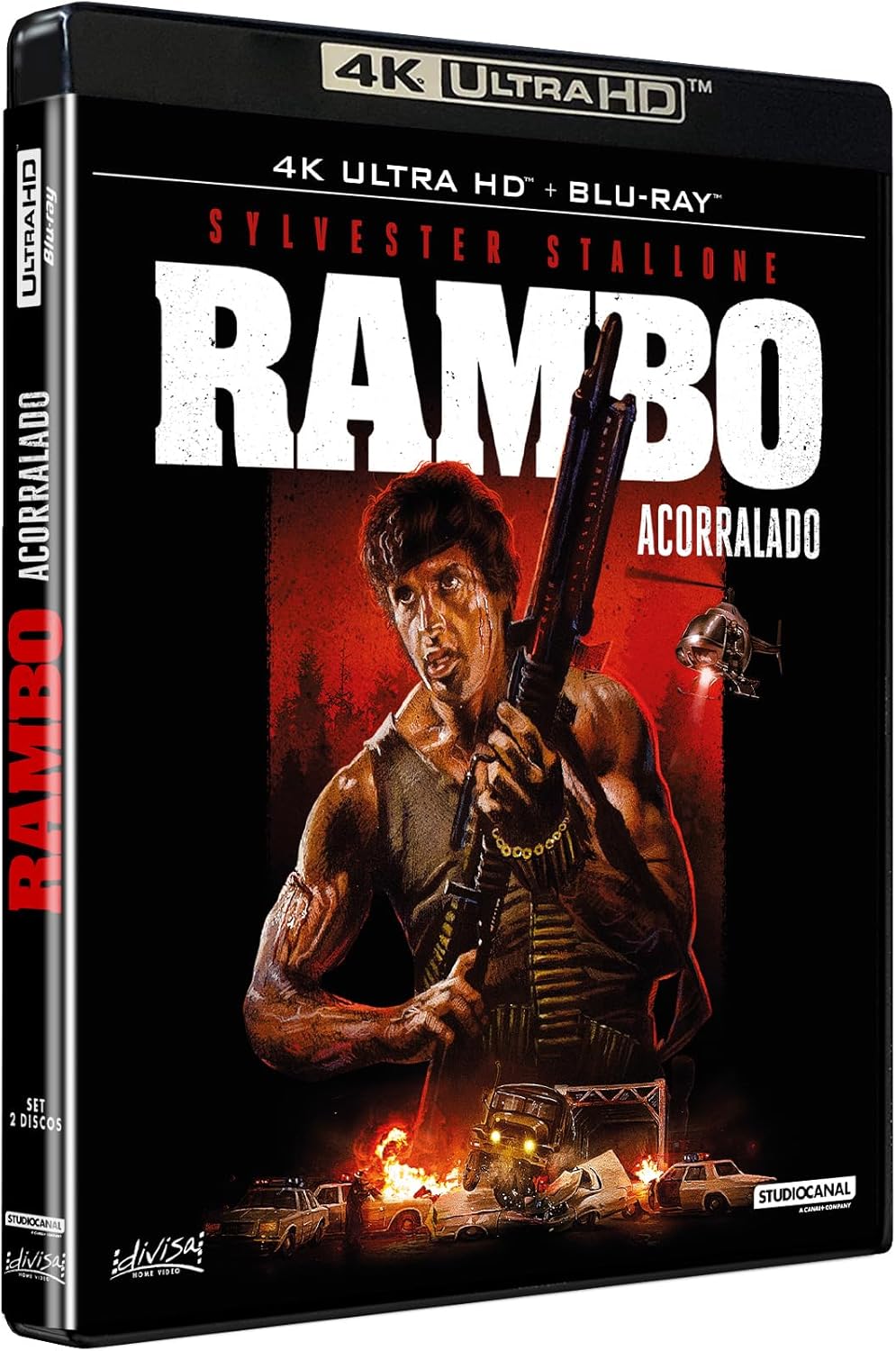 Rambo 1: Acorralado (Rambo: First Blood) (4K UHD + Blu-ray) [Blu-ray]: Amazon.ca: Movies & TV Shows