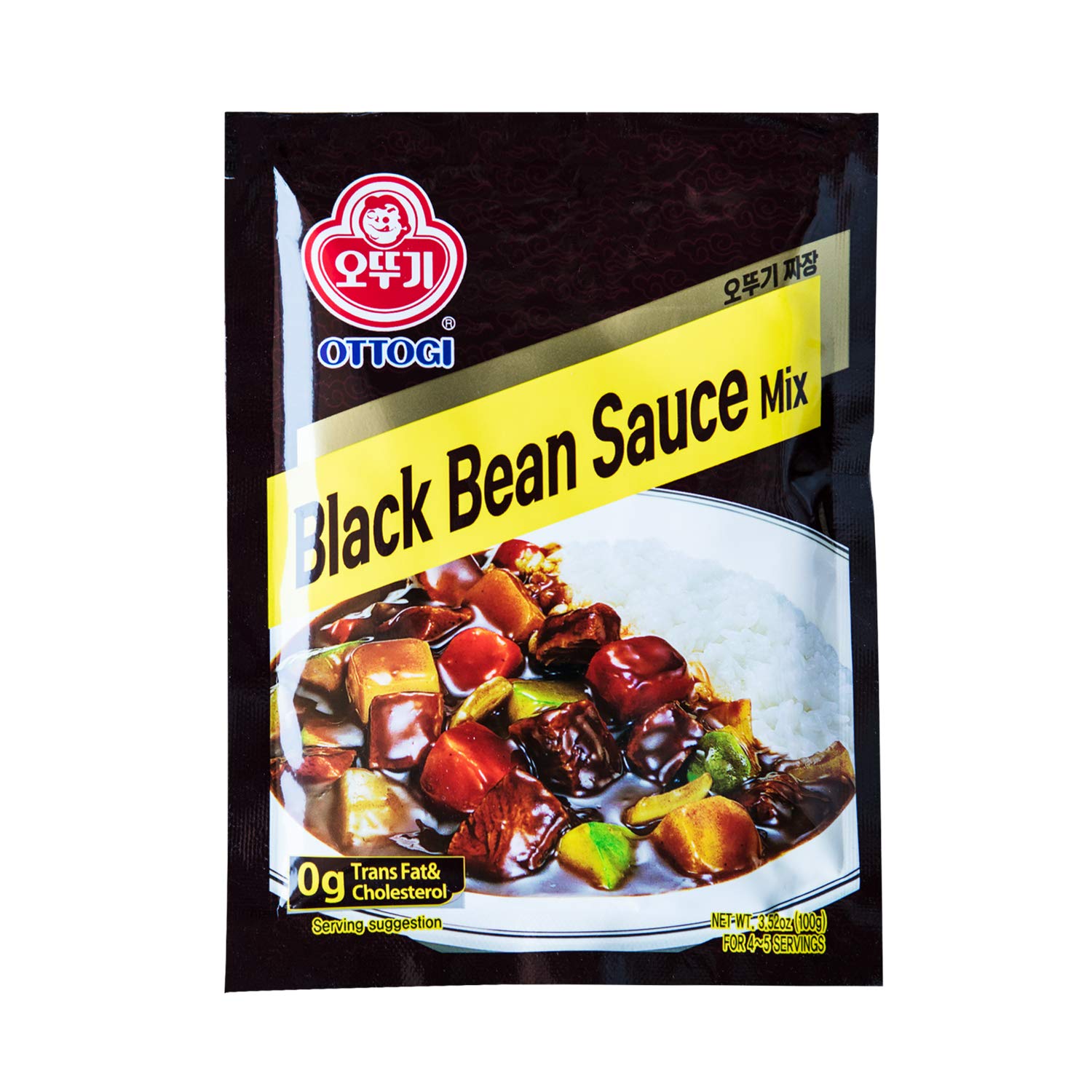 Amazon.com : Ottogi Black Bean Sauce Mix (Jjajang Powder), 3.52 Oz 10 ...