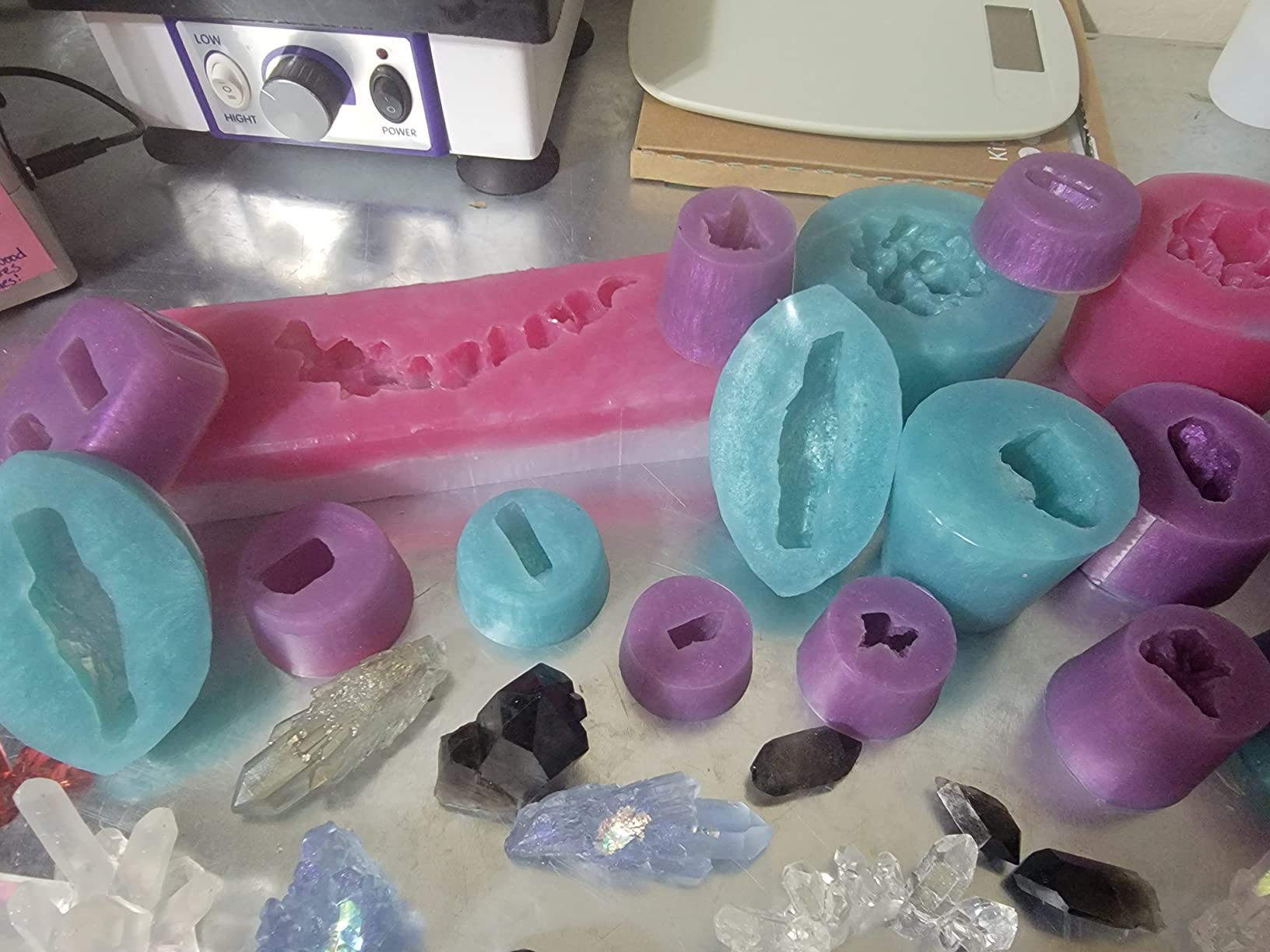 $18/mo - Finance LET'S RESIN Silicone Mold Making Kit Liquid Silicone ...