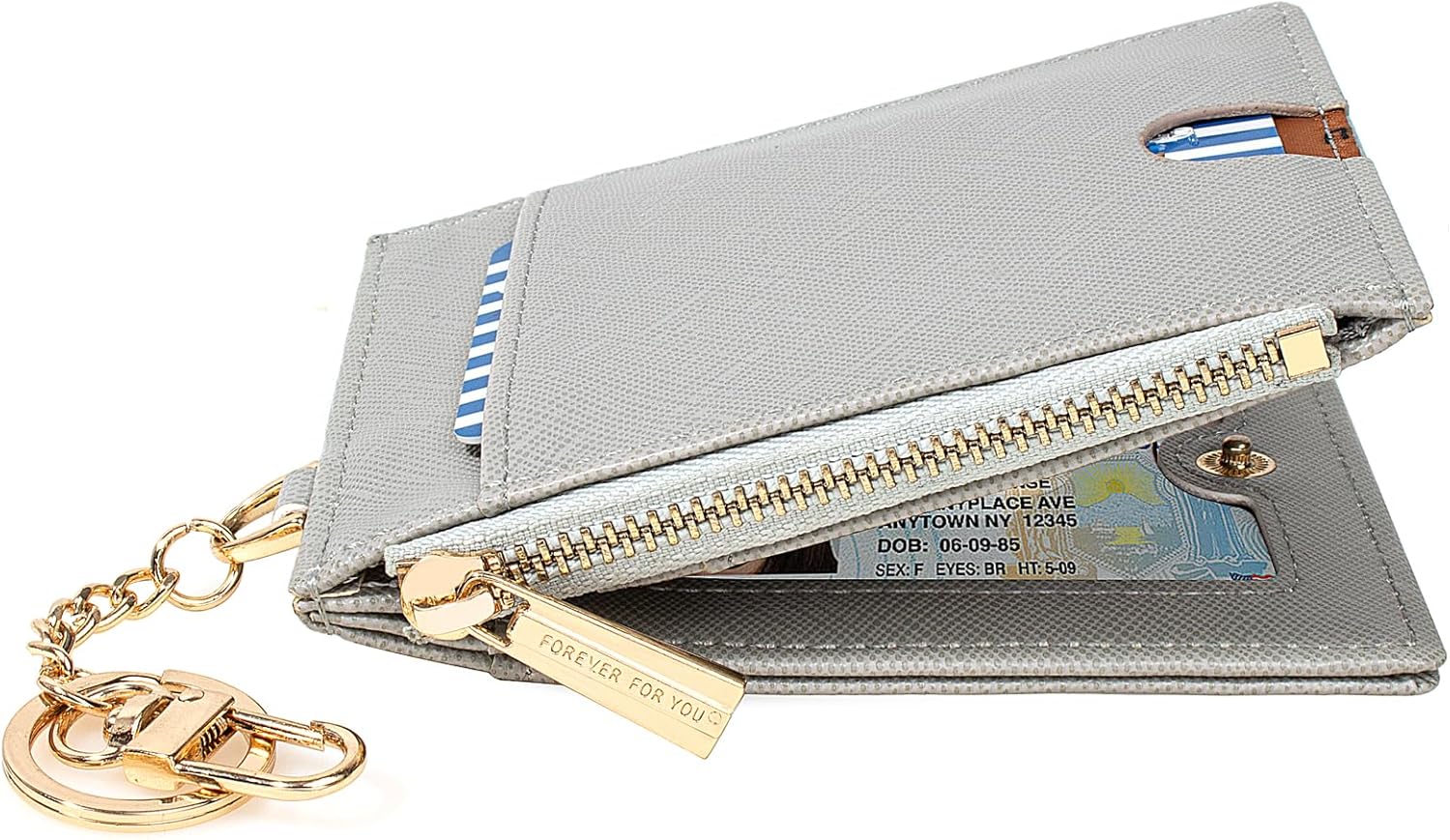 Amazon.com: KOTORA Small Wallet for Women Men Slim Flip Card Holder ...