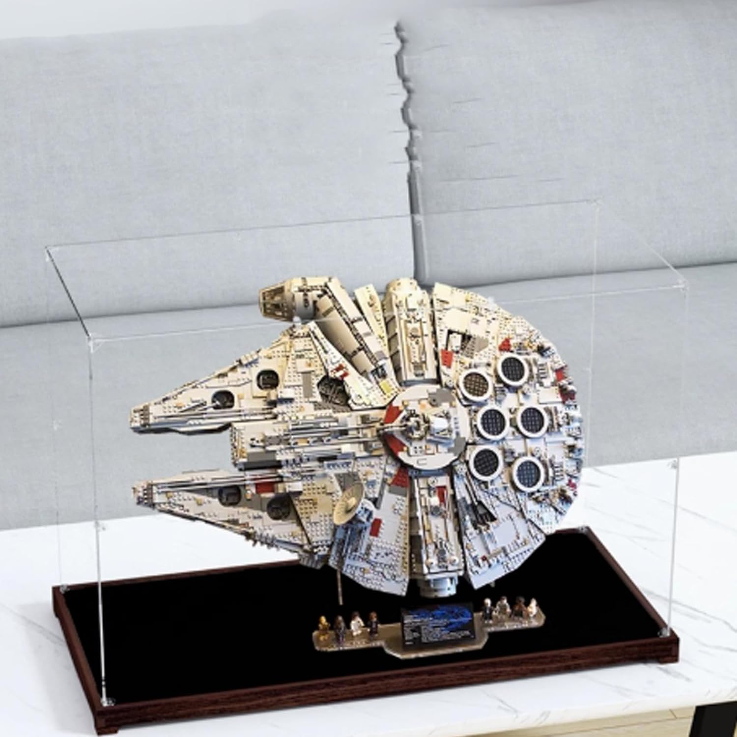 Amazon.com: Transparent Acrylic Display Case,for Lego 75192 Millennium ...