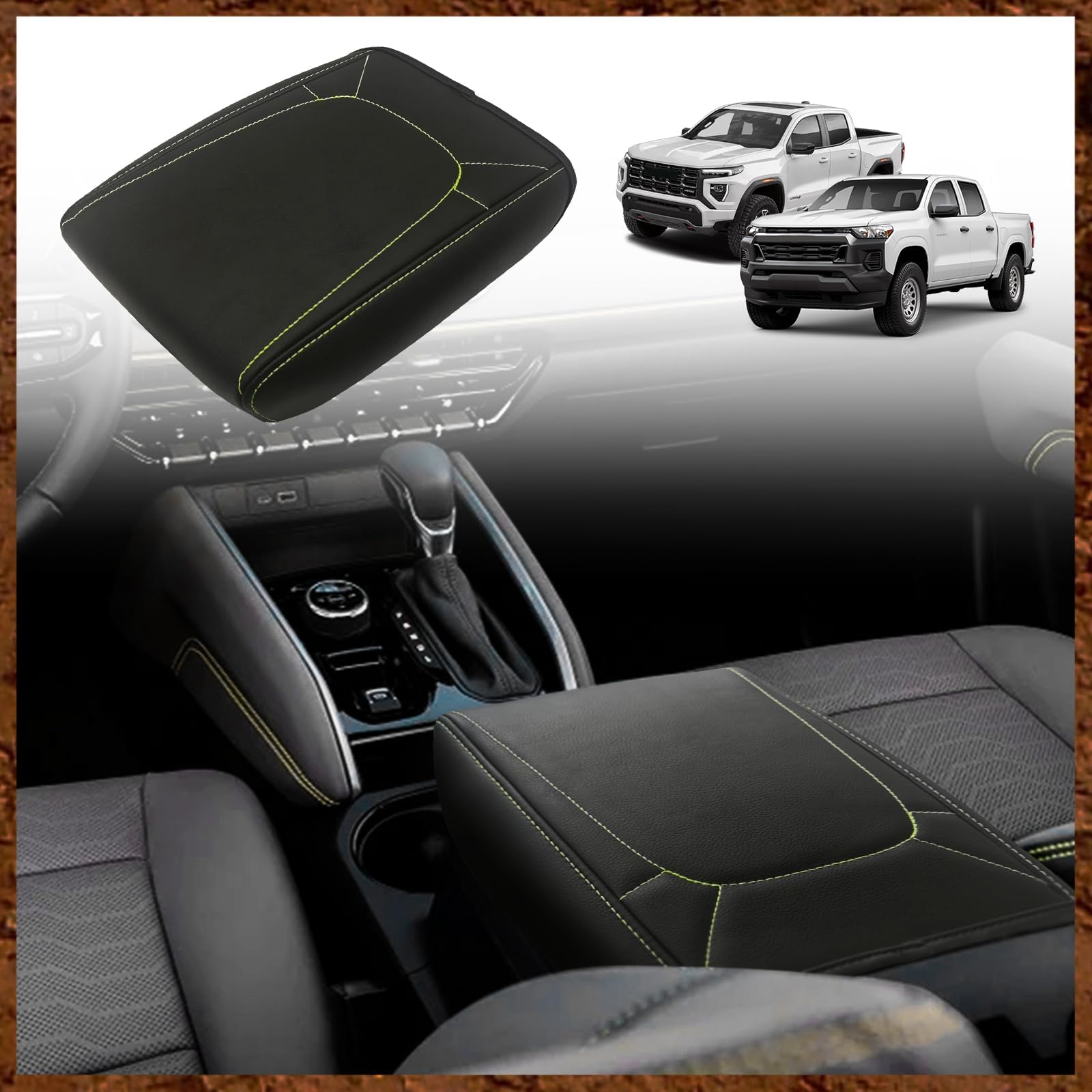 Amazon.com: Auto Console Covers- Fits The The Chevy Colorado 2023-2024 ...