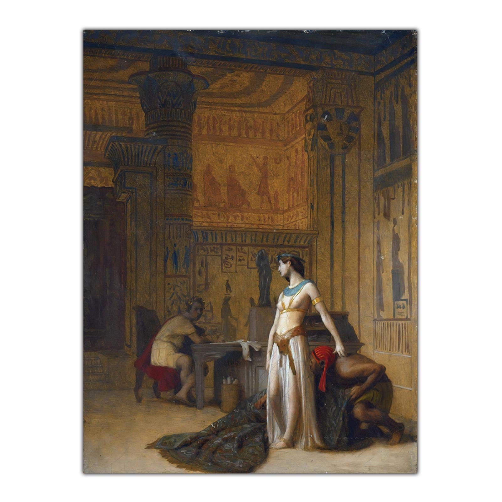 Cleopatra And Caesar Painting