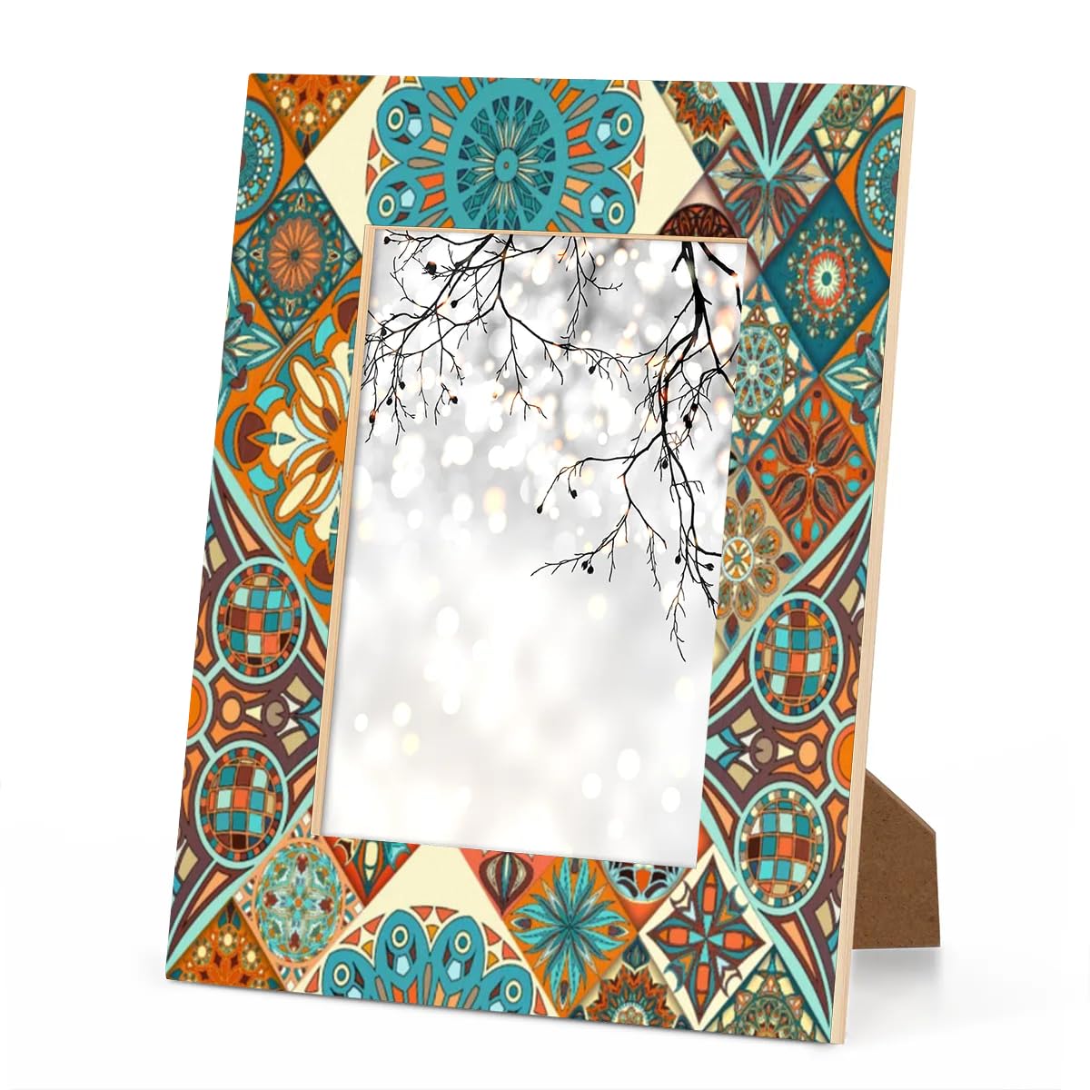 Amazon.com - FIXIXI Mexican Talavera Picture Frame 5x7, Ethnic Ceramic ...