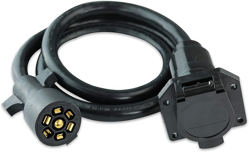7 Way Trailer Extension Cord Wire 4 Ft 7 Pin | Desertcart South Africa