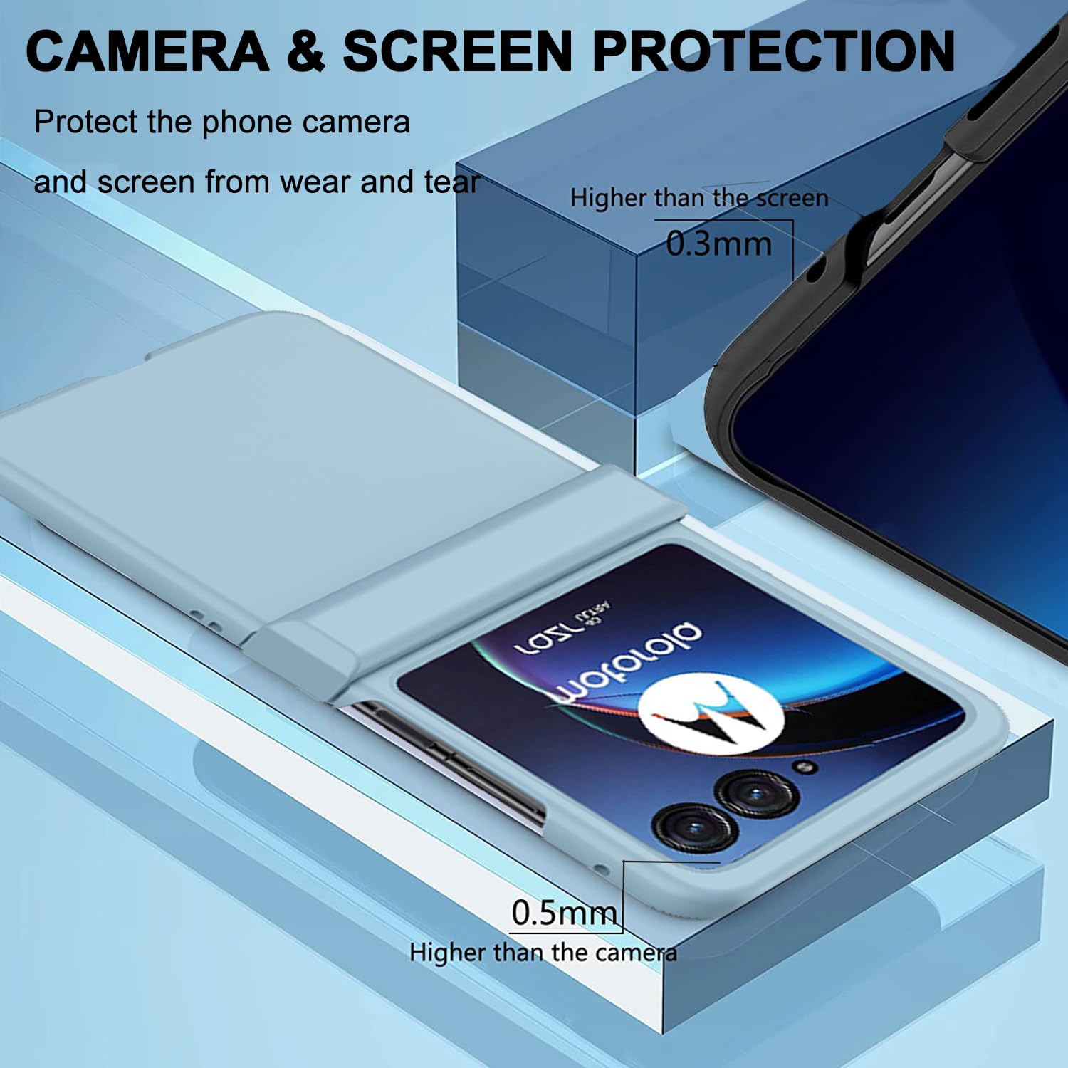 Snapklik.com : Compatible Phone Case For Motorola Razr Plus Case 2023,Motorola Razr+ 2023 Case ...