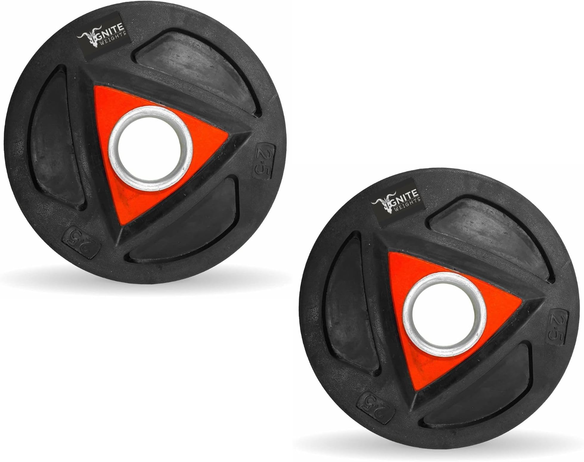 IGNITE WEIGHTS® Barbell Olympic Weight Plates for Home Gym with 50mm ...