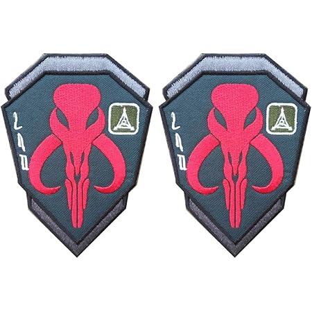 Amazon.com: IR Infrared Bounty Hunter Reflective Patch Mandalorian Tactical Military Morale ...