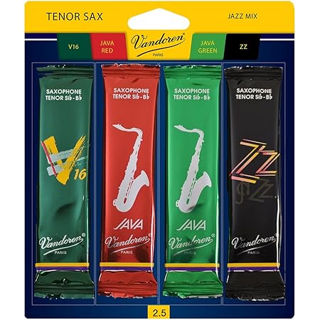 Amazon.com: Rico Select Jazz Tenor Sax Reeds, Filed, Strength 3 ...