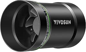 Amazon.com: VIVOSUN 4” Inline Booster Duct Fan, 130 CFM Quiet Exhaust ...