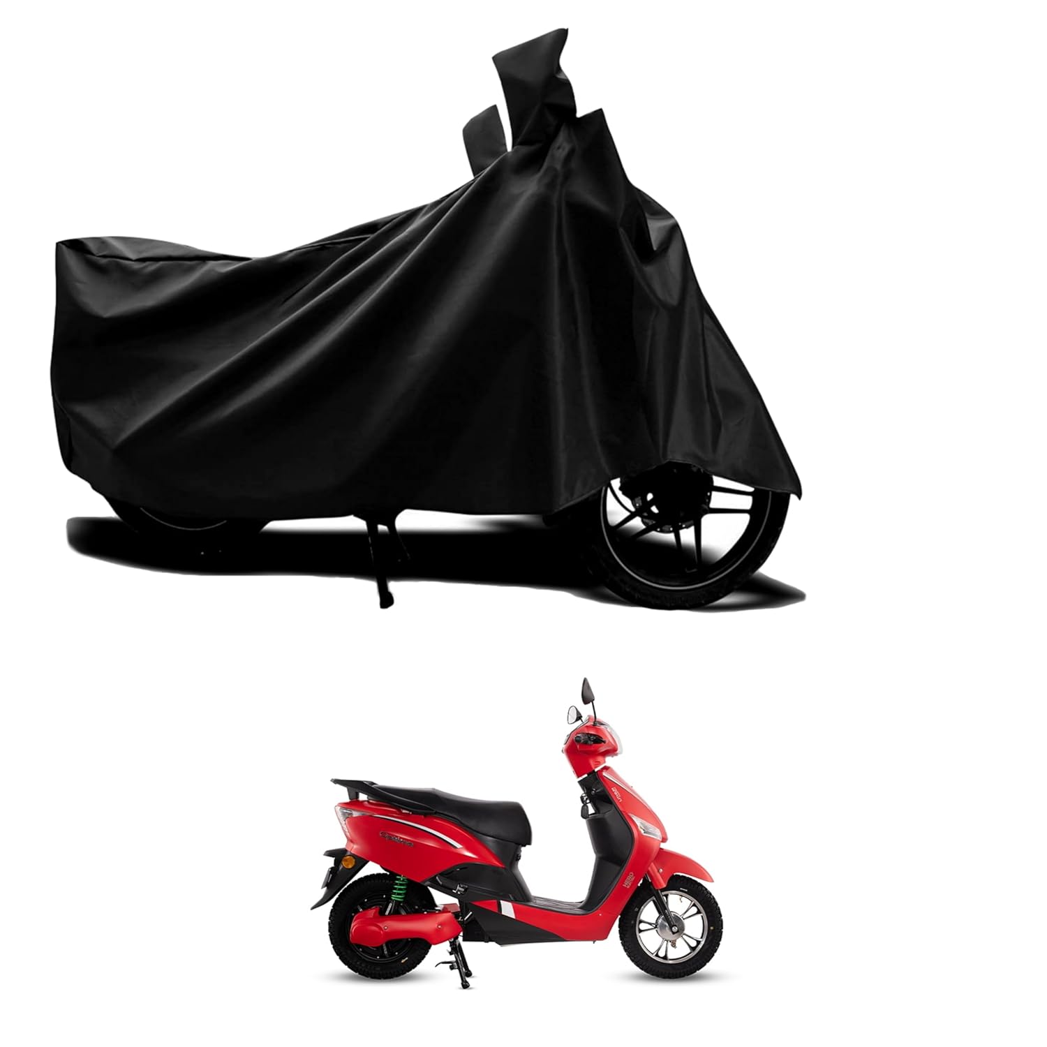 KEDIT Hero Optima CX Electric Motorcycle Bike/Scooty Two Wheeler Safety ...