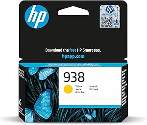 HP 938 Yellow Original Ink Cartridge | Compactible with HP OfficeJet ...