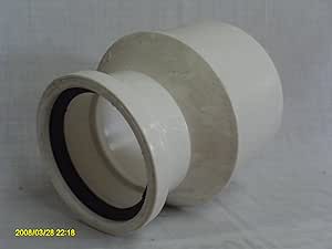 6" X 4" S&D PVC REDUCER - Pipe Fittings - Amazon.com