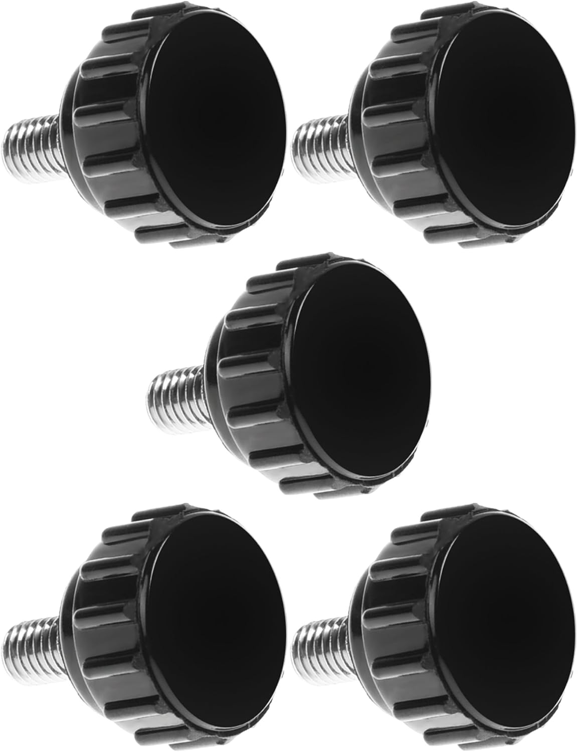 Amazon.com: BCP 304 Stainless Steel Threaded Thumbscrew Screw On Knob ...