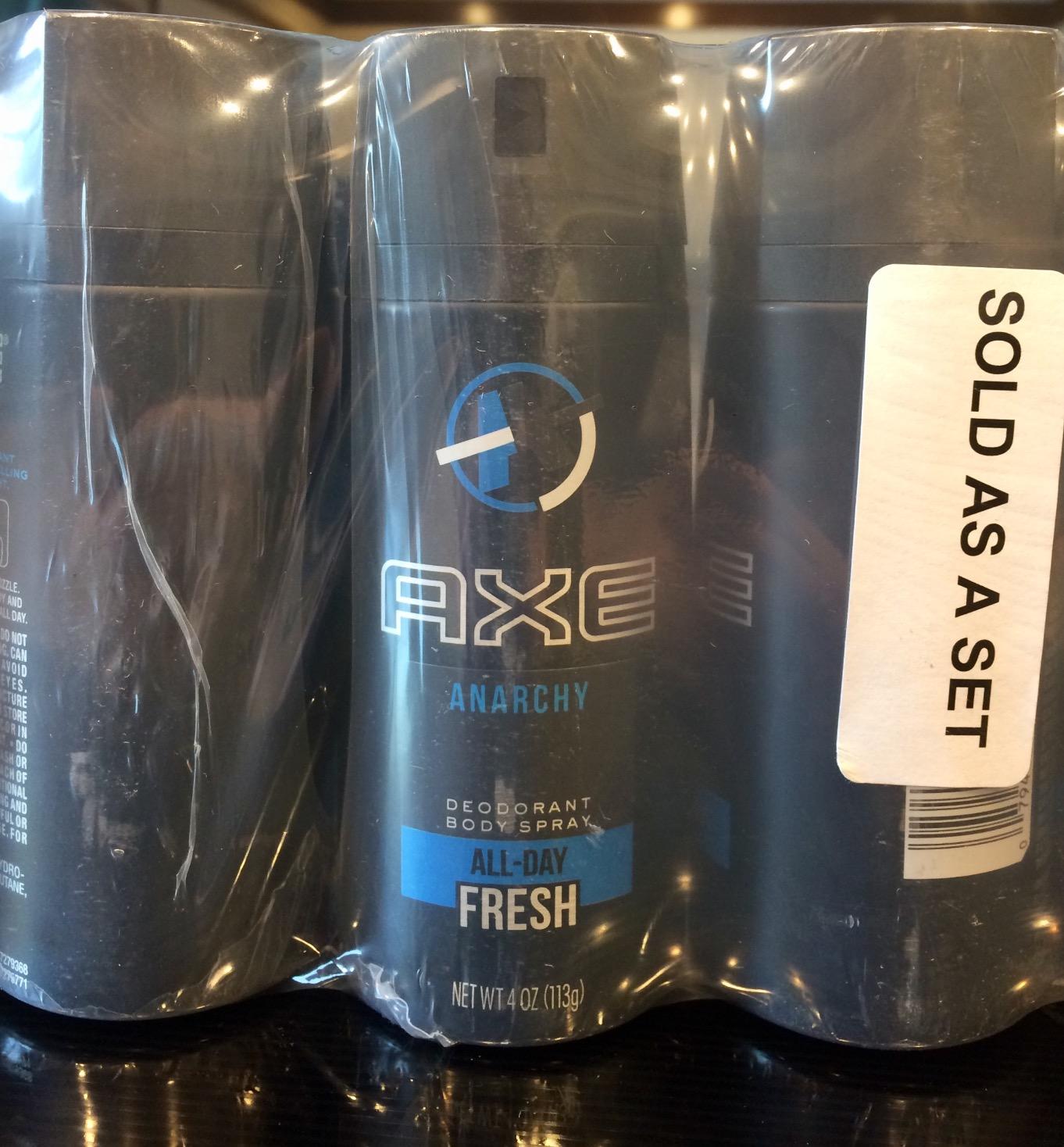 Amazon.com: AXE Body Spray for Men Anarchy 4 oz, Pack of 6 : Patio ...