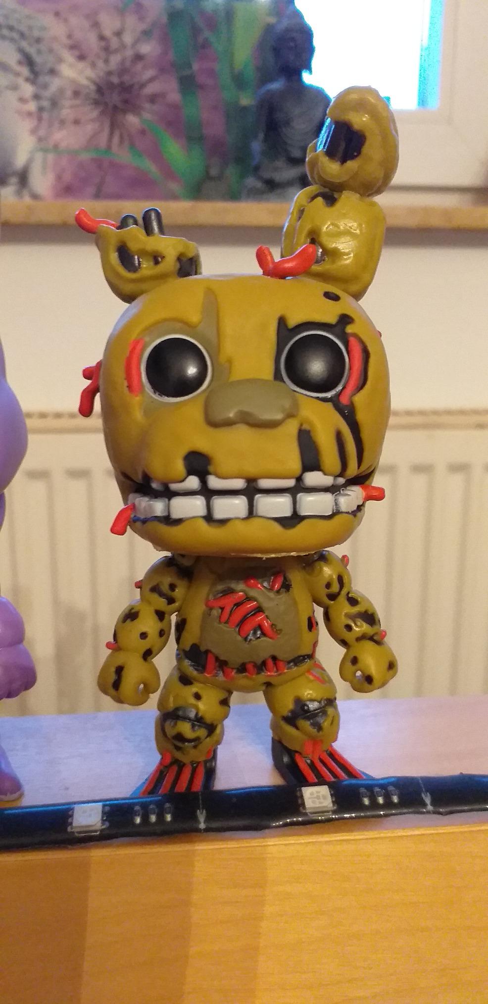 Funko Pop! 11033 Games: Five Nights at Freddy's - Springtrap Vinyl ...