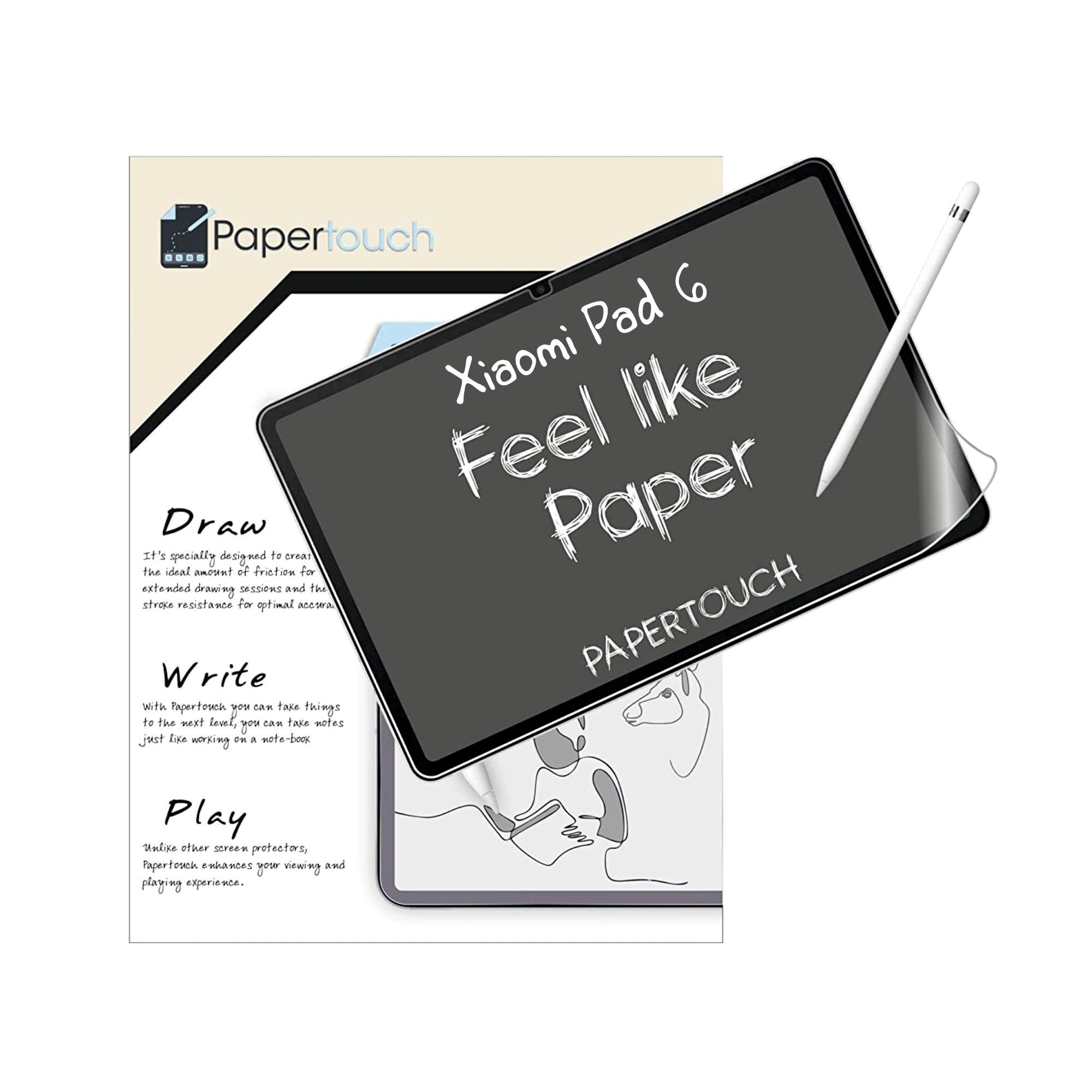 Papertouch Screen Guard Compatible with Xiaomi Pad 6 11- inches, for ...